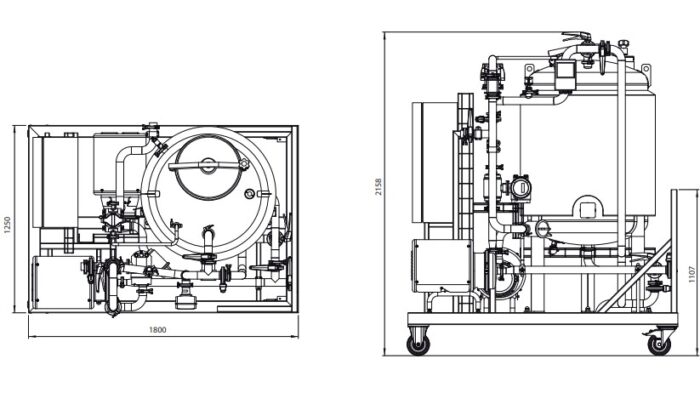 CIP Manual Mobile System | SESINOKS