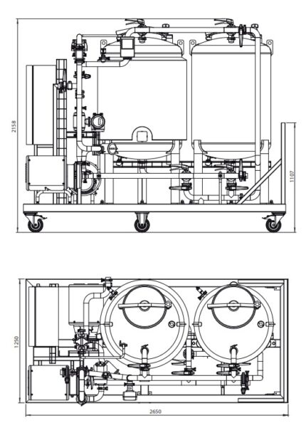 CIP Manual Mobile System | SESINOKS